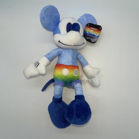 Disney | Toys | Disney Rainbow Collection Mickey Mouse 9 Plush Stuffed ...